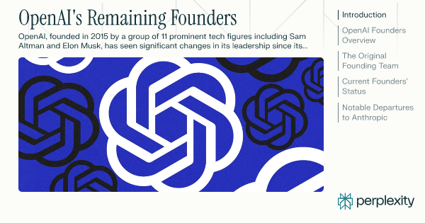 OpenAI's Remaining Founders OpenAI's Remaining Founders